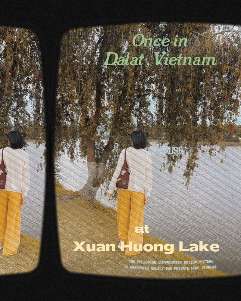 [thoeythoey] Once in Dalat เมืองตากอากาศในเวียดนาม นั่งชิลริมทะเลสาบ 🚤🌅 Xuan Huong Lakeเป็น ...