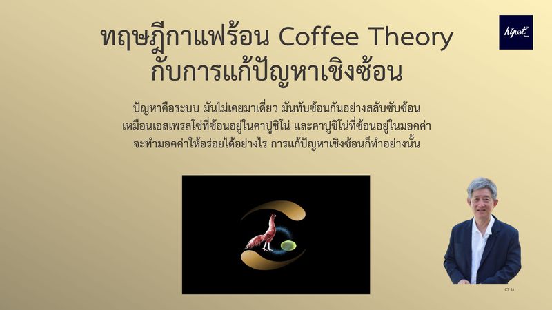 [ดร.แป๊ะ Hipot ศาสตร์ชีวิตองค์รวม] ทฤษฎีกาแฟร้อน COFFEE THEORY กับการ ...