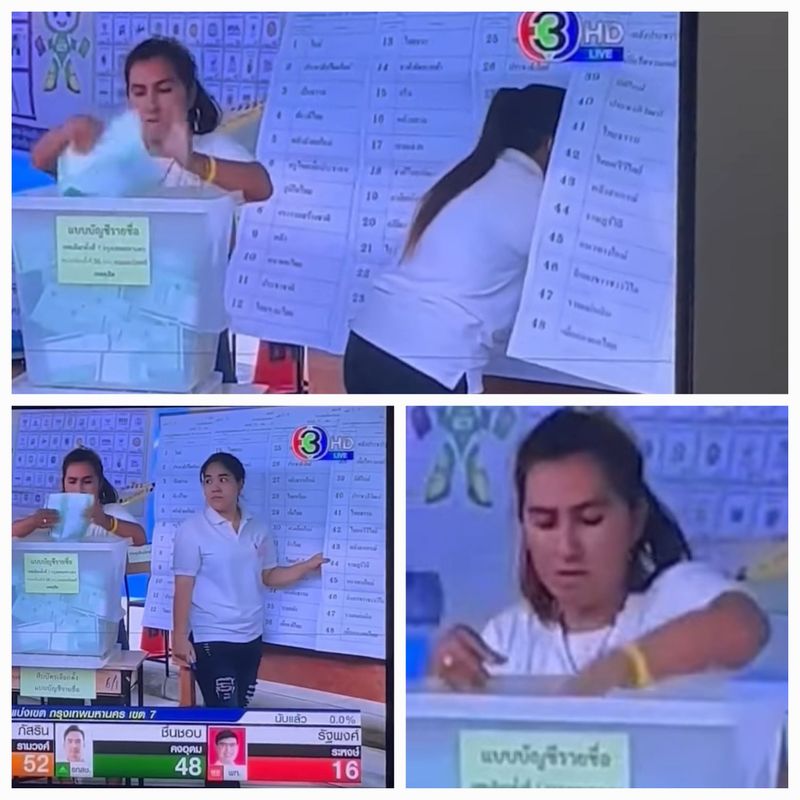 [Everythinghobby] นับคะแนนเลือกตั้ง เอาหัวมุดขีดคะแนน ...🙃 เลือกตั้ง 14 พ.ค.2566