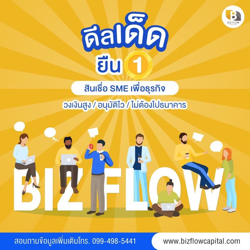 [bizflow] #เงินทุนธุรกิจ #สินเชื่อระยะสั้น #สินเชื่อOD #เจ้าของกิจการ ...