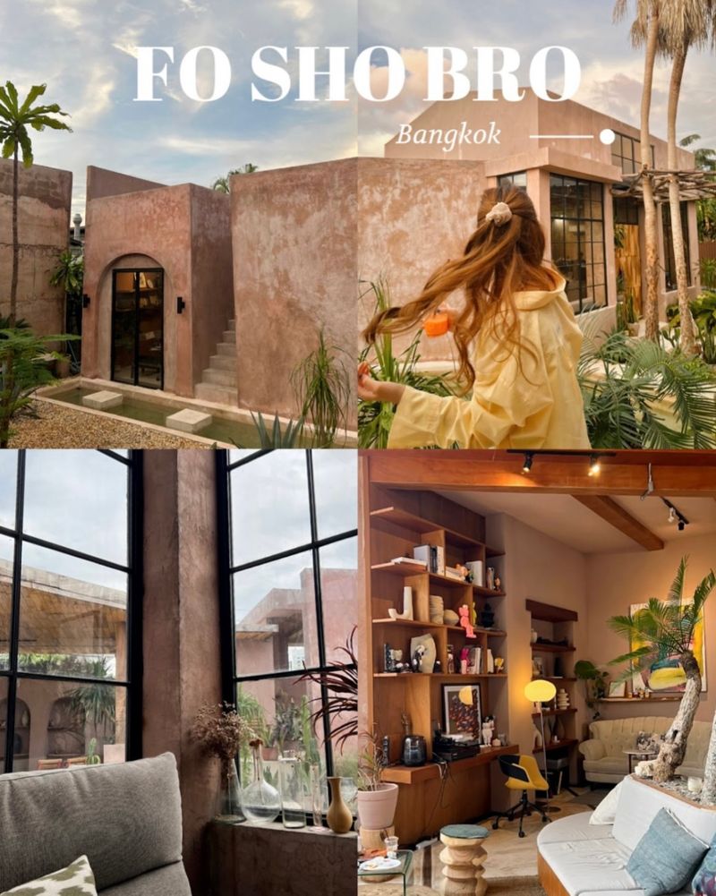 [pployys_] FO SHO BRO คาเฟ่เปิดใหม่ สไตล์ moroccan ย่านอุดมสุข FO SHO ...