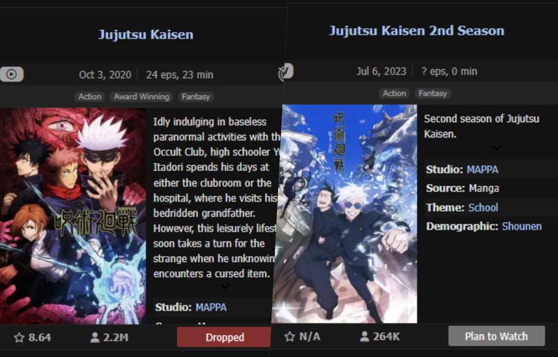 [AnimeICU] JJK2 ความ Hype ของเราต่อ #JujutsuKaisen Season 2 ในภาพเดียว ...