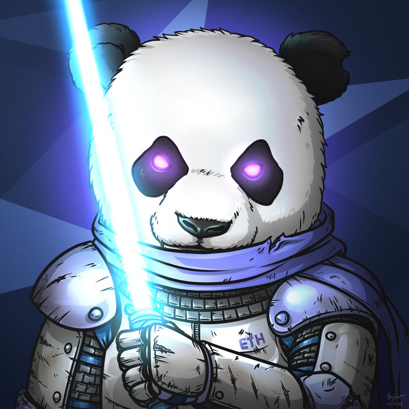 [SoulPlanART] Meta Panda ETH # Ethereum Soldier Skin