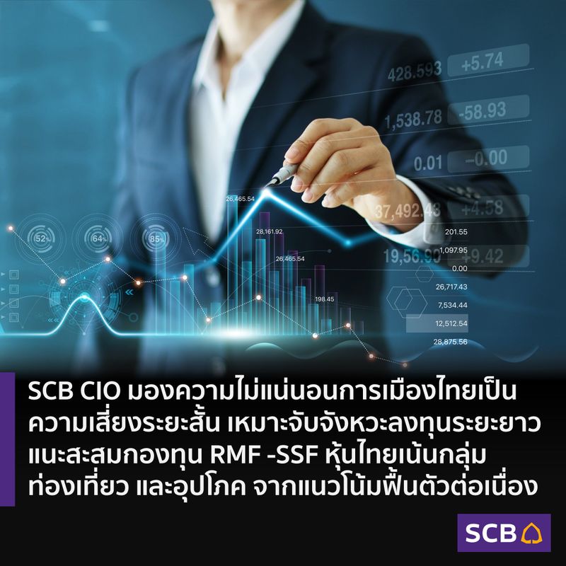 [SCB Thailand] SCB CIO มองความไม่แน่นอนการเมืองไทยเป็นความเสี่ยงระยะสั้น เหมาะจับจังหวะลงทุนระยะ ...
