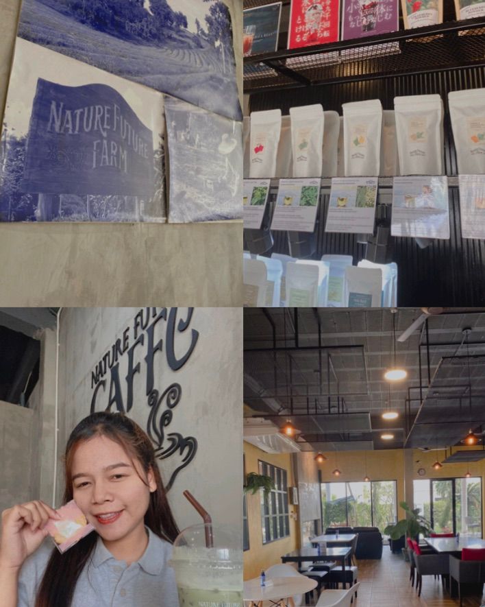 [ขนมตาล : เองค่ะ 🙋‍♀️] ใครผ่านมาแวะมาคาเฟ่เพื่อสุขภาพกัน ที่ NATURE FUTURE CAFFE ☕️ เส้นถนนอ.พาน ...