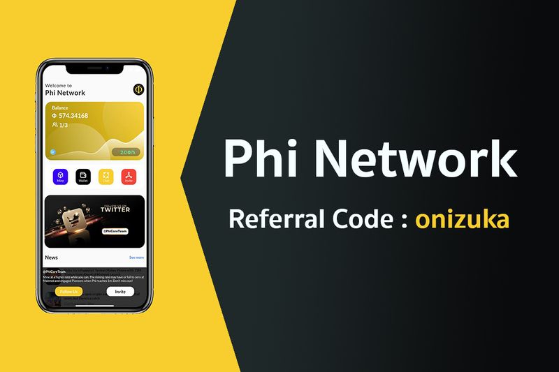 [อู๊ดคับ - OudKub] Phi Network - สกุลเงินดิจิทัล ขุดฟรีผ่านมือถือ mobile app to start mining