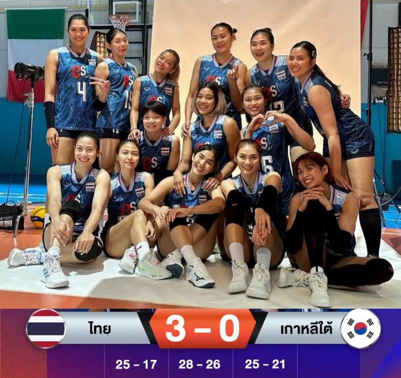 [Himsanam : ฮิมสนาม] สาวไทย 🏐🇹🇭 บรรเลงเพลงตบย้ำชัย สาวโสมขาว 3-0 ลุยต่อสัปดาห์ 2 ที่บราซิล 📢 การ ...