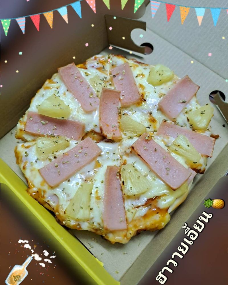 [Pizza-Thai สาย 5] ️ขอบคุณสำหรับออเดอร์วันนี้🙏🏻 🍕พิซซ่าหน้า 🍕
