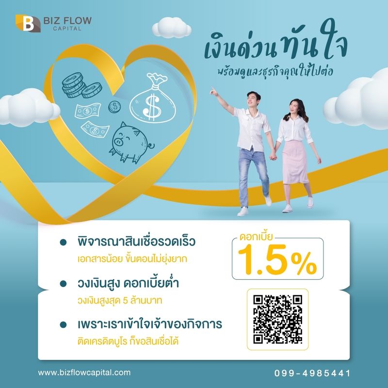 [bizflow] #เงินทุนธุรกิจ #สินเชื่อระยะสั้น #สินเชื่อOD #เจ้าของกิจการ ...