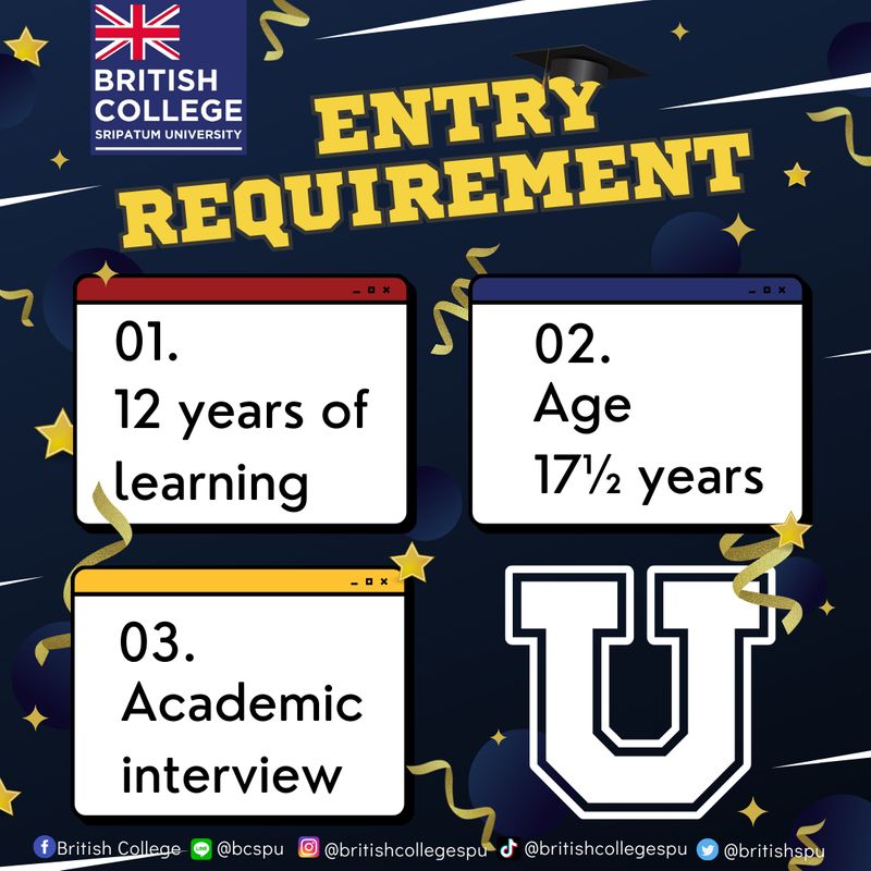 [British College] Entry Requirement Attention aspiring students seeking ...