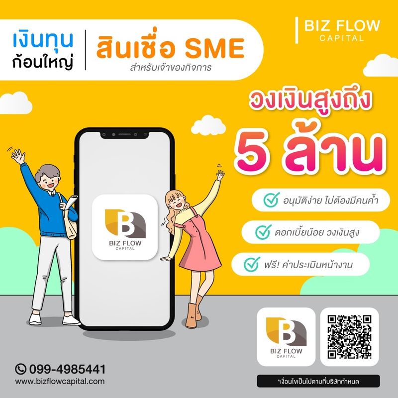 [bizflow] #เงินทุนธุรกิจ #สินเชื่อระยะสั้น #สินเชื่อOD #เจ้าของกิจการ #สินเชื่อเงินด่วน ...