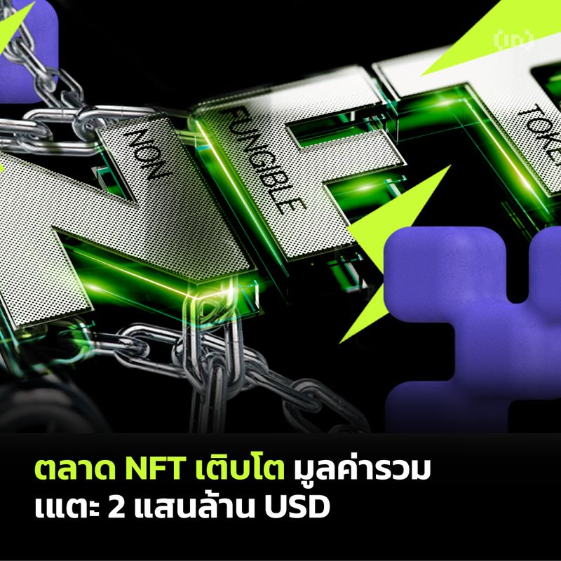[BeInCrypto Thailand] ตลาด NFT มีมูลค่าสูงถึง 2.044 แสนล้านดอลลาร์สหรัฐ NFT มีพัฒนาการจากตลาด ...