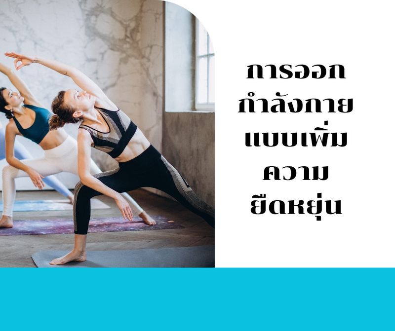 [ActiveWellness] การออกกำลังกายแบบเพิ่มความยืดหยุ่น การออกกำลังกายแบบเพิ่มความยืดหยุ่นเป็นส่วน ...
