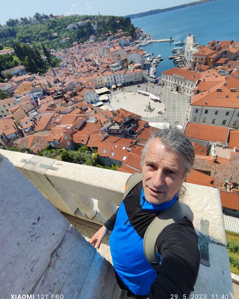 [Kazimir Perko] PIRAN ... LETOS 28=29=30.05.2023 SEM OBISKAL SLOVENSKO OBALO IN PIRAN... BIL SEM ...