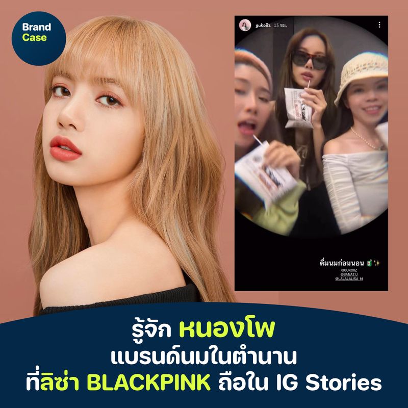 [BrandCase] รู้จัก หนองโพ แบรนด์นมในตำนาน ที่ลิซ่า BLACKPINK ถือใน IG Stories เมื่อคืนนี้ คลิป ...