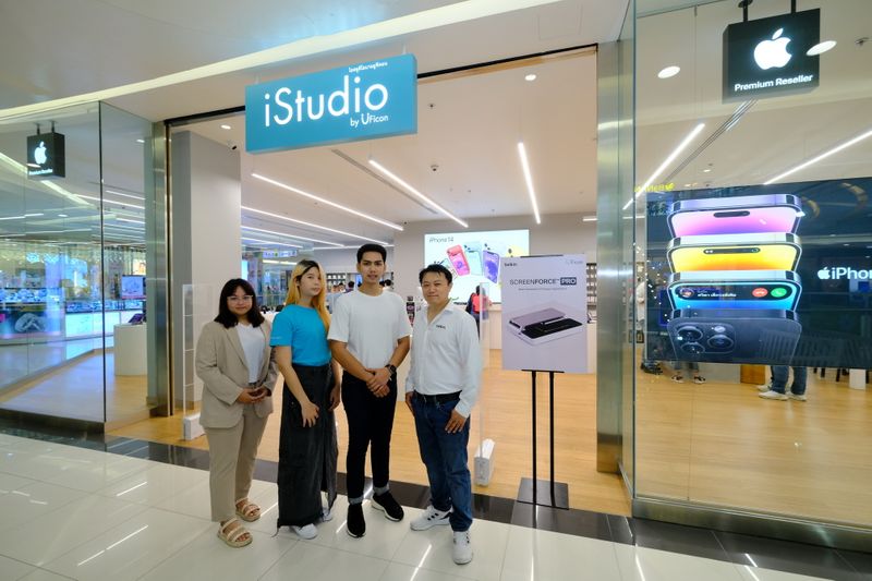 [SUCCESS CHANNEL] Belkin จับมือ iStudio by UFicon เอาใจสาวก Apple เปิดให้บริการเครื่องติดฟิลม์ ...