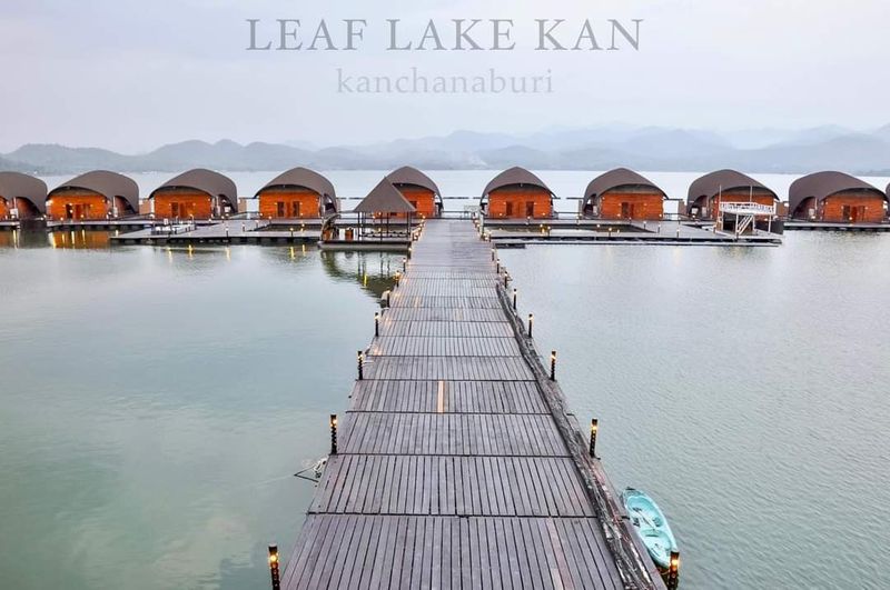 [วันลา.ต้องได้เที่ยว] Leaf Lake Kan Resort ที่พักวิวหลักล้าน🌅 กาญจนบุรี ...
