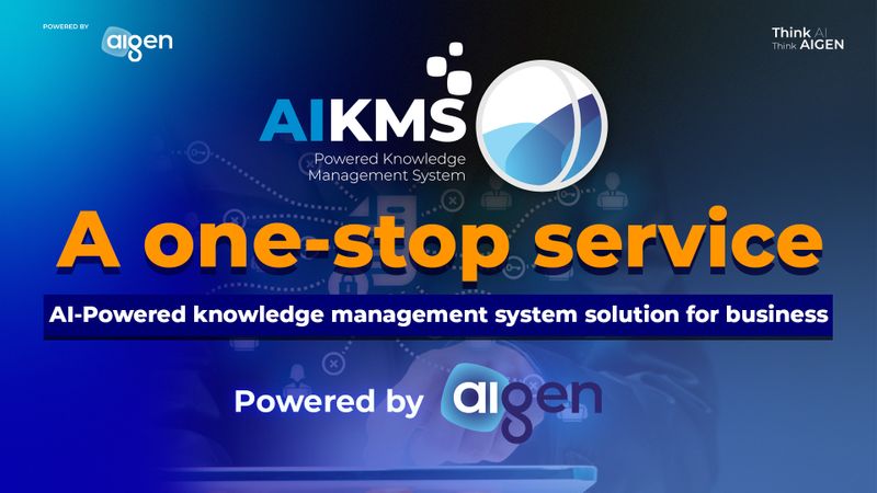 [AI GEN : ไอเจ็น] บริการ AI-Powered Knowledge Management Solution (KMS ...