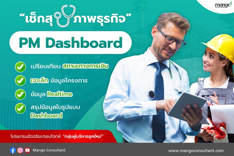 [โปรแกรมก่อสร้าง โปรแกรมอสังหา Mango Anywhere] เช็กหน่อย“สุขภาพธุรกิจ ...