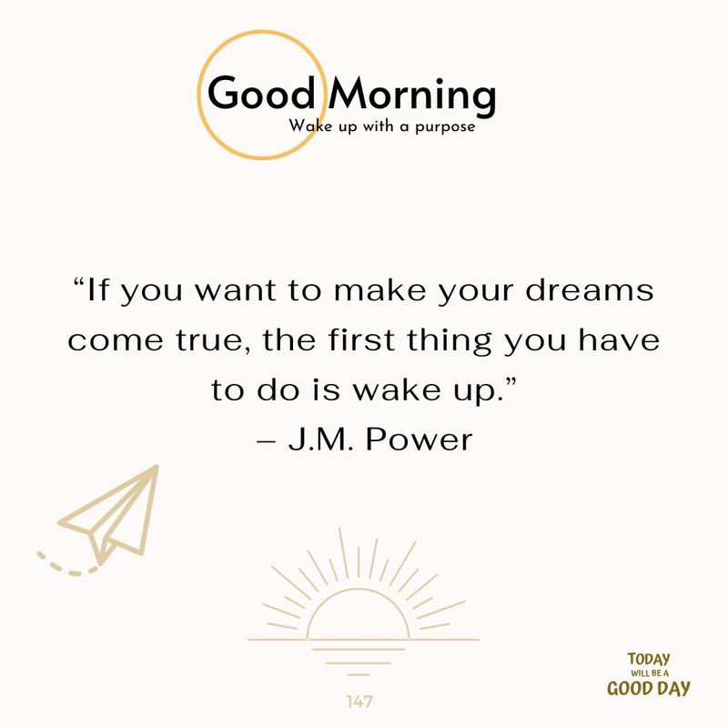 [Good Morning Quotes] ☀️ The selected quote for this morning is.... 📰📖 ...