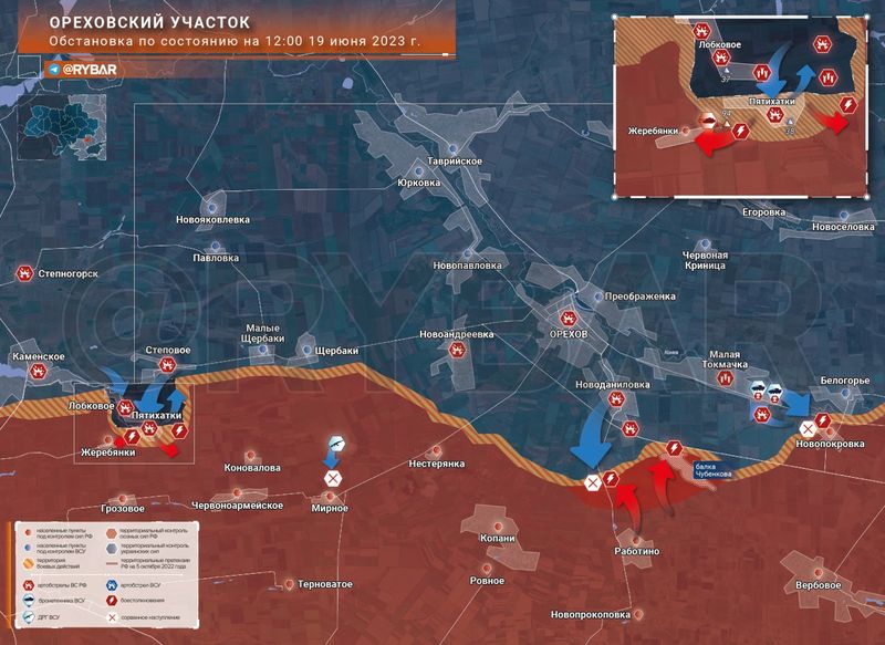 [ข่าวอัพเดท Russia-Ukraine War] การต่อต้านกองทัพยูเครน: ส่วน Orekhovsky ...