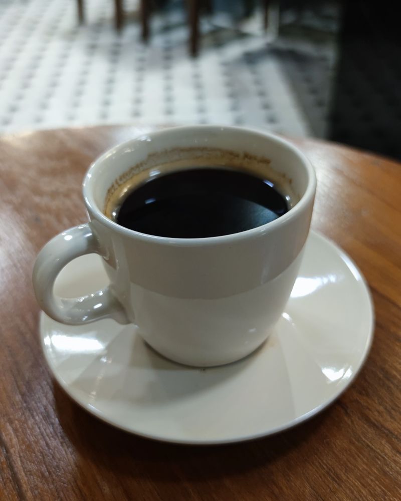 [The Coffee Time.] เวลากาแฟ อเมริกาโน่ร้อนๆ ที่ร้าน GoodFellas Coffee ...