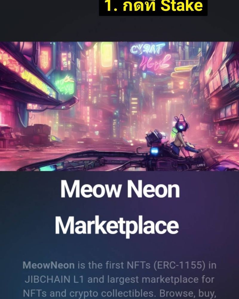 [Gaokub World] 👨‍🏫 แนะนำความรู้เกี่ยวกับ Project Meow Neon สำหรับ ...