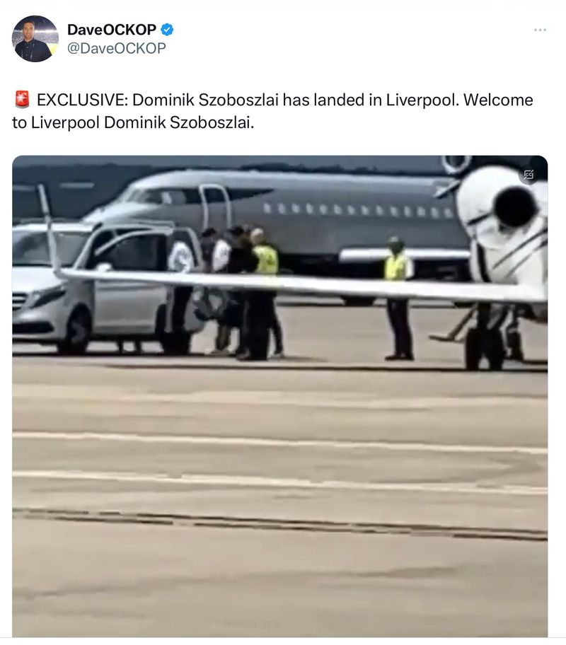 [ลิเวอร์พูล วอล์ค ออน] 🇭🇺 ยินดีต้อนรับสู่ลิเวอร์พูล Dominik 🇭🇺 ...