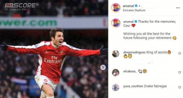 [Sagor001] คำอวยพรอย่างเป็นทางการจากอาร์เซนอล： ขอบคุณสำหรับความทรงจำ ขอให้คุณโชคดีในอนาคต 📍ถ่าย ...