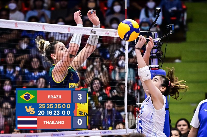 [Himsanam : ฮิมสนาม] ส่งท้ายพ่าย ‘บราซิล’ 0-3 เซต 🏐🇹🇭 นักตบลูกยางสาวไทยไร้ชัยในบ้าน ปิดฉากศึก ...