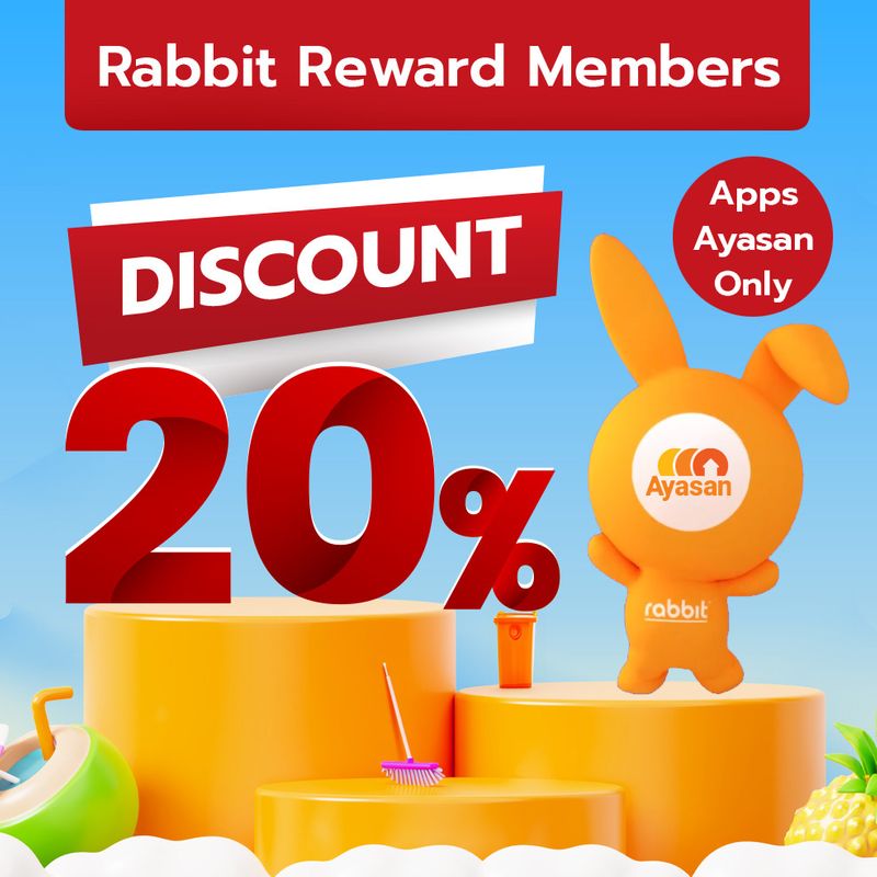 [Ayasan Service] Rabbit Reward Members🥰🥰🥰 รับส่วนลด 20% เมื่อใช้บริการ ...