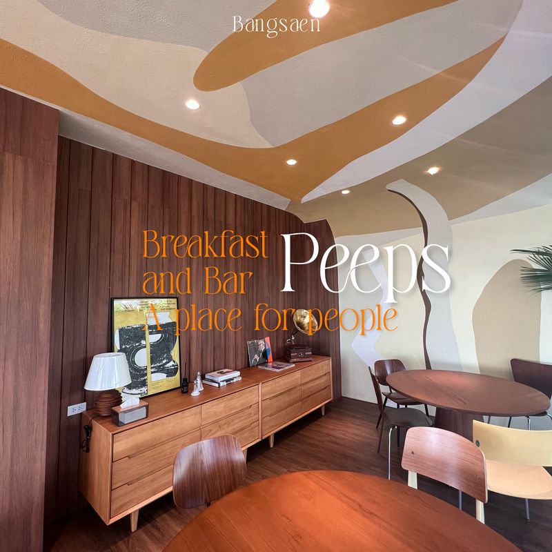 [Smuk ] Peeps Breakfast and Bar พิกัดใหม่ในบางแสน Peeps Breakfast and Bar ที่นี่เป็นทั้งคาเฟ่ ...
