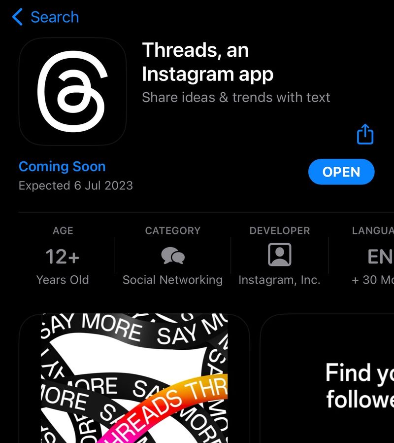 [TechHangout] +++ ด่วน แอป Thread คู่แข่ง Twitter จากฝั่ง Meta เปิดให้ดาวน์โหลดแล้วใน iOS ...