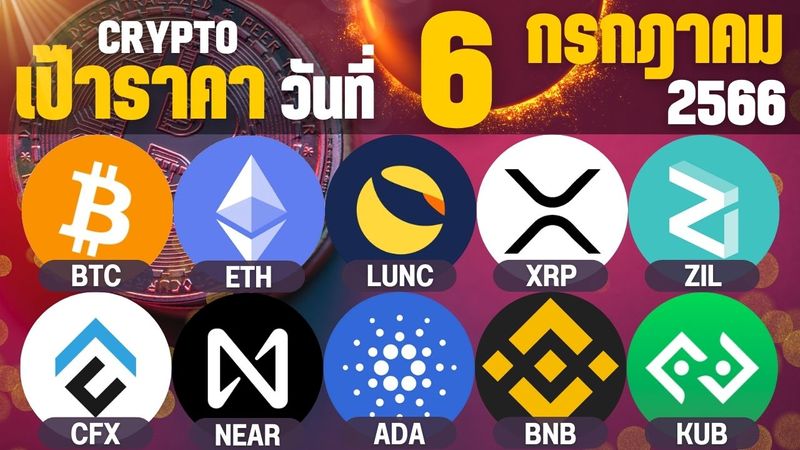 [CRYPTO - วิเคราะห์ราคาคริปโตโดย【CHAITA StudioTM】] วิเคราะห์ราคา 10 CRYPTO - 6/7/23 BTC ETH LUNC ...