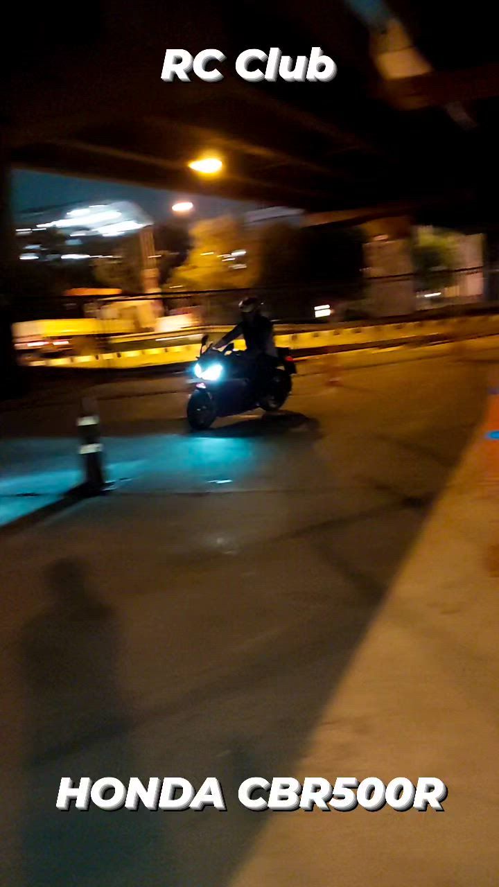 [Boy RC Club] Honda CBR500R Honda CBR500R safety riding practice with ...