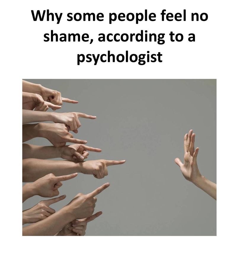 [Wichai Purisa ] Why some people feel no shame, according to a ...