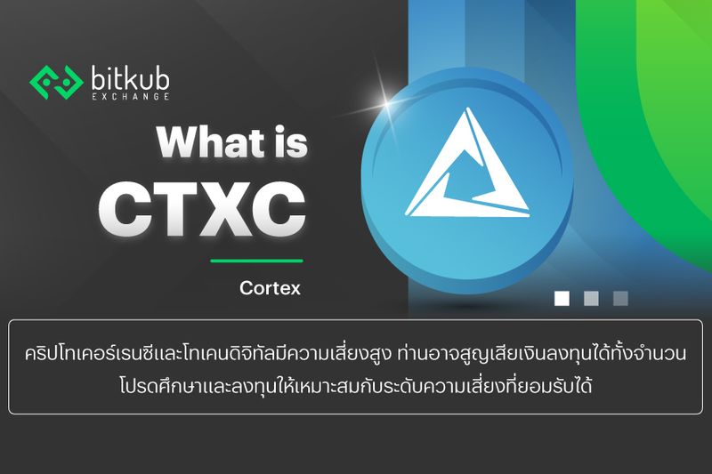[Bitkub.com] รู้จัก Cortex (CTXC) บล็อกเชนที่รวมร่างกับ AI ปัจจุบัน กระแสของ AI กำลังมาแรงมาก ...
