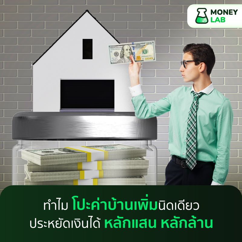 [MONEY LAB] ทำไม โปะค่าบ้านเพิ่มนิดเดียว ประหยัดเงินได้ หลักแสน หลัก ...