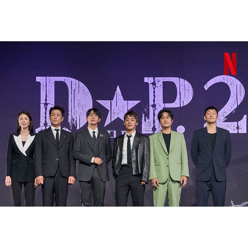 [🇰🇷𝒮𝒶𝓇𝒶𝓃𝑔-𝒦🇰🇷] ภาพงานแถลงข่าวเปิดตัวซีรีส์ "D.P. 2" พบกับภารกิจภาคต่อของหน่วย D.P ที่จะมาตามล่า ...