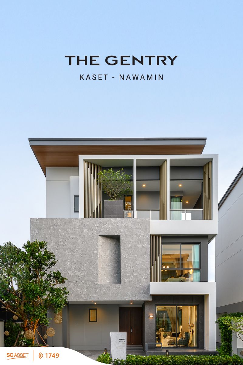 [SC Asset] 𝗧𝗛𝗘 𝗚𝗘𝗡𝗧𝗥𝗬 เกษตร-นวมินทร์ 🚩22-23 ก.ค.นี้ “เปิดวิลล่าหรู รุ่น ...