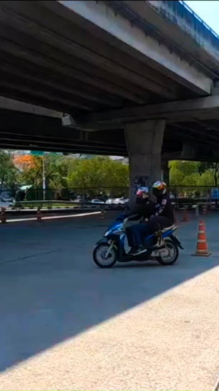 [Boy RC Club] Safety riding practice one ruder one passenger with RC Club.