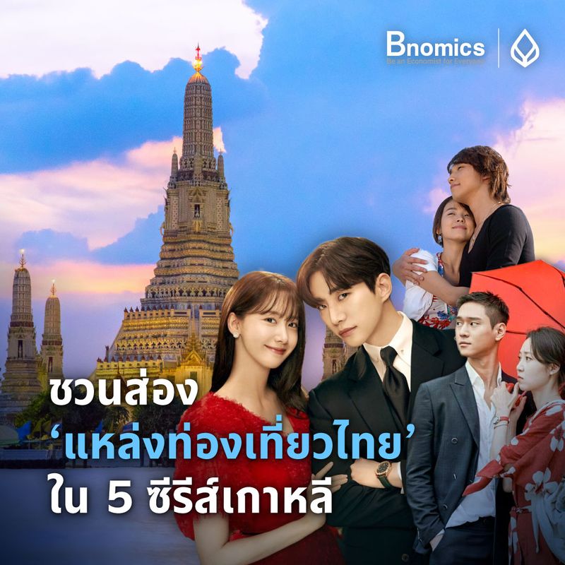 [Bnomics] ชวนส่อง ‘แหล่งท่องเที่ยวไทย’ ใน 5 ซีรีส์เกาหลี ล่าสุดซีรีส์เกาหลี King The Land นำเสนอ ...