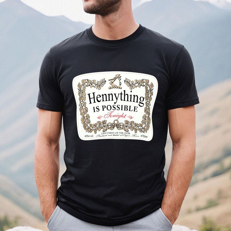 [Hennythings Possible Shirt] Hennything Is Possible Shirt For Men, Women, Unisex It's a ...