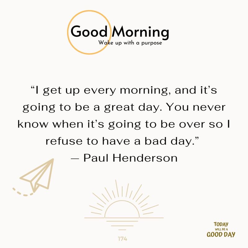 [Good Morning Quotes] ☀️ The selected quote for this morning is.... 📰📖 ...