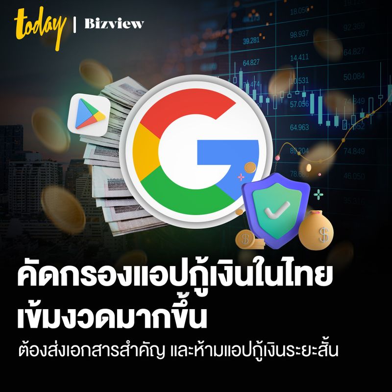 [TODAY Bizview] Google Play เพิ่มการคัดกรองแอปกู้เงินในไทย ต้องส่ง ...