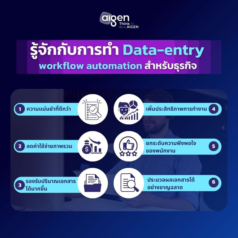 [AI GEN : ไอเจ็น] รู้จักกับการทำ Data-entry workflow automation สำหรับ ...