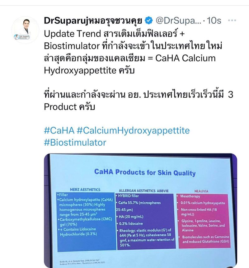 [หมอรุจชวนคุย Dr. Suparuj ผมผิวสิวหลุมสิวแผลเป็น] 🔬Update Trend สารเติมเต็มฟิลเลอร์ ...