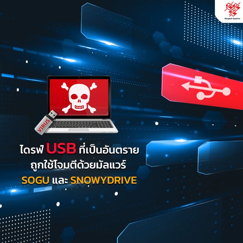 [Bangkok Systems & Software Co., Ltd.] ไดรฟ์ USB ที่เป็นอันตราย ถูกใช้โจมตีด้วยมัลแวร์ SOGU และ ...
