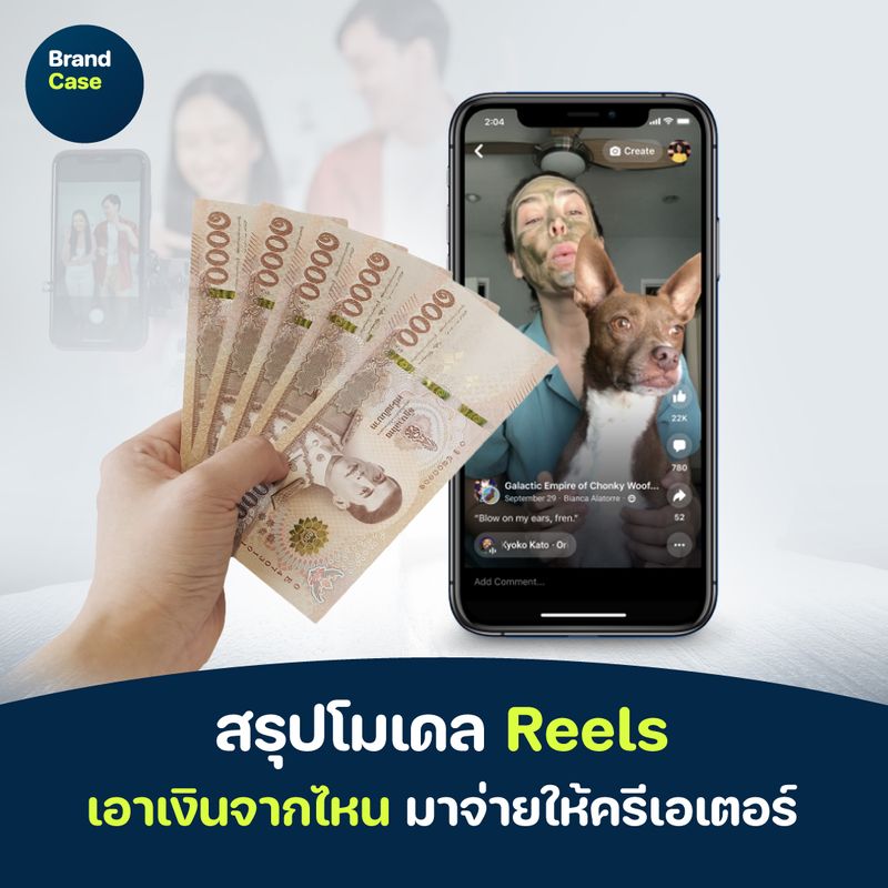 [BrandCase] สรุปโมเดล Reels เอาเงินจากไหน มาจ่ายให้ครีเอเตอร์ Reels คือคลิปวิดีโอสั้น ที่อยู่บน ...