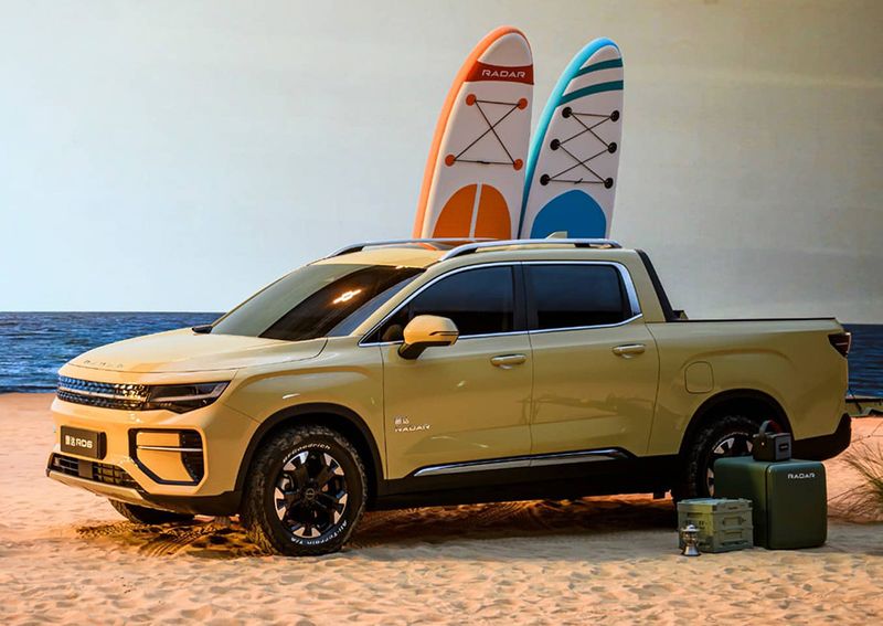 [เบื่อเมือง] Geely ลงทุนหมื่นล้าน ตั้งโรงงานในไทย Geely RD6 กระบะสองตอน ระยะ 600กม มี V2L 6.6kW ...